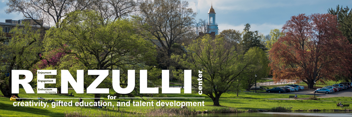 Renzulli Center Banners | Renzulli Center for Creativity, Gifted ...